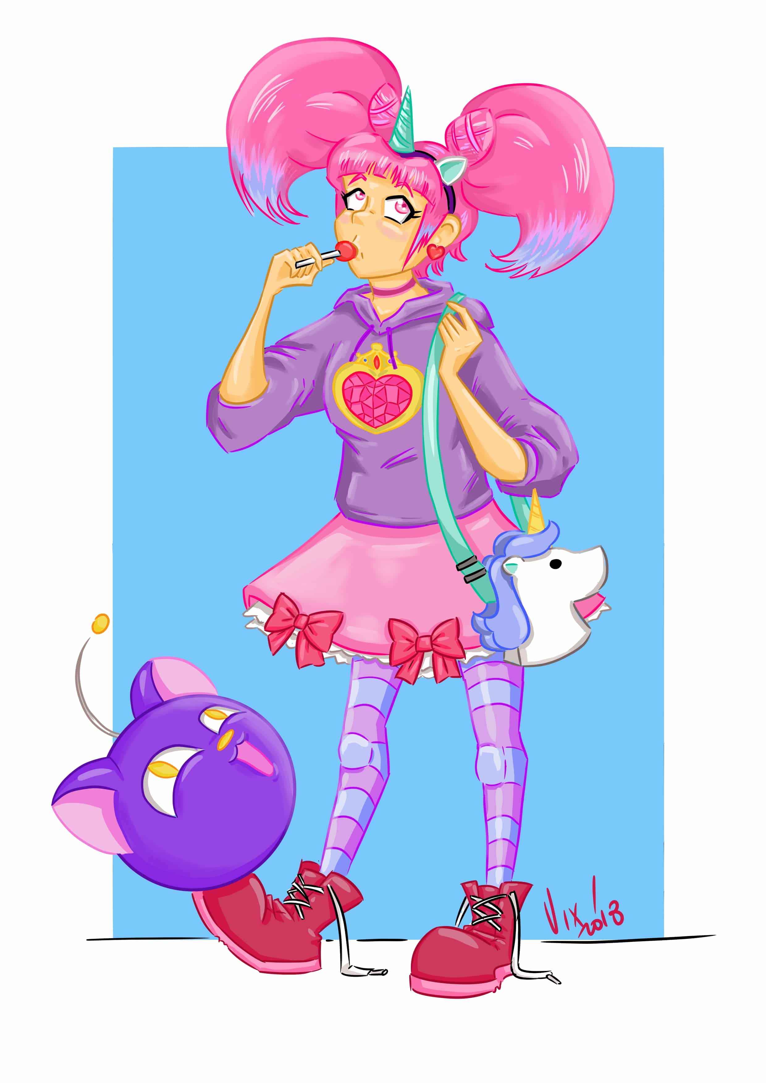 2018 Chibiusa Vixtoria - Illustrations ART street