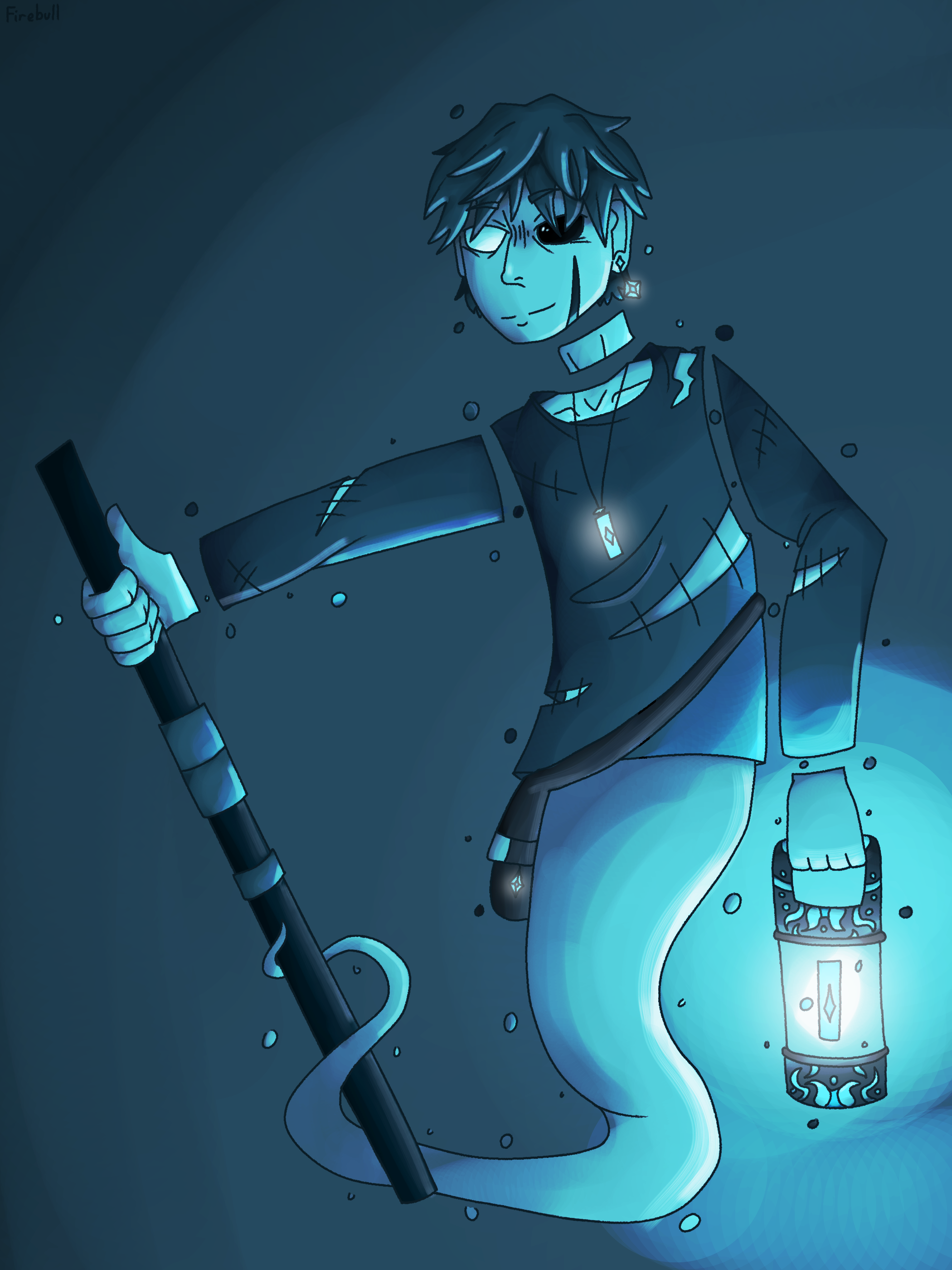 Ghost boi Firebull - Illustrations ART street