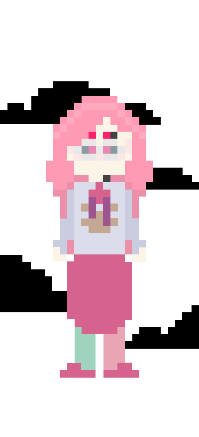 OC Pixel Art CrescentCaribou - Illustrations ART street