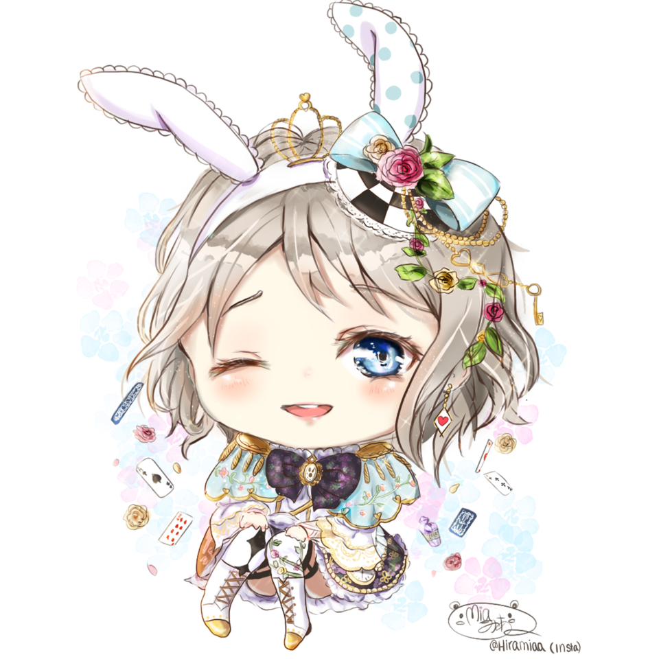 chibi Watanabe You Hiramiaa - Illustrations ART street