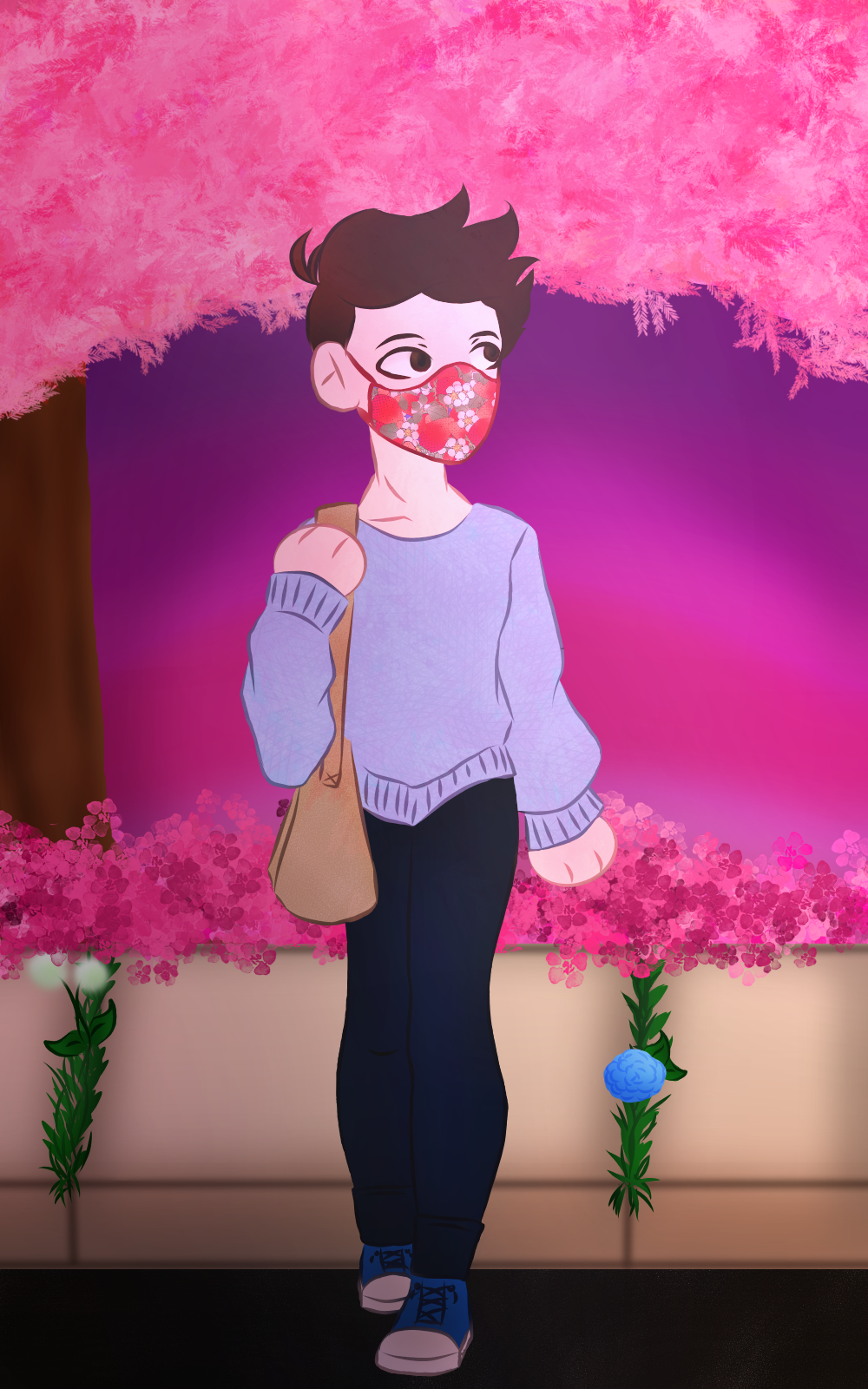 Walk In the Park rose_sloth - Illustrations ART street