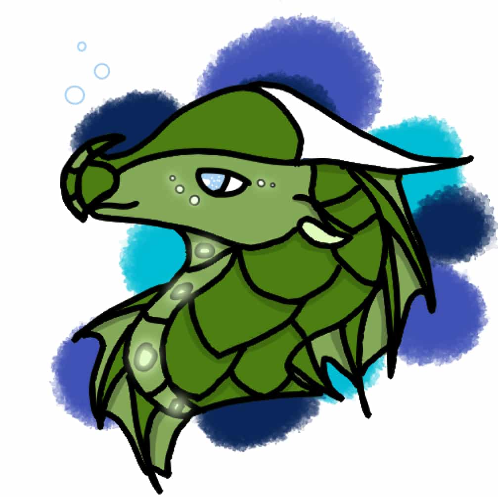 WoF OC Kelp Warriorbeast - 插图 ART street