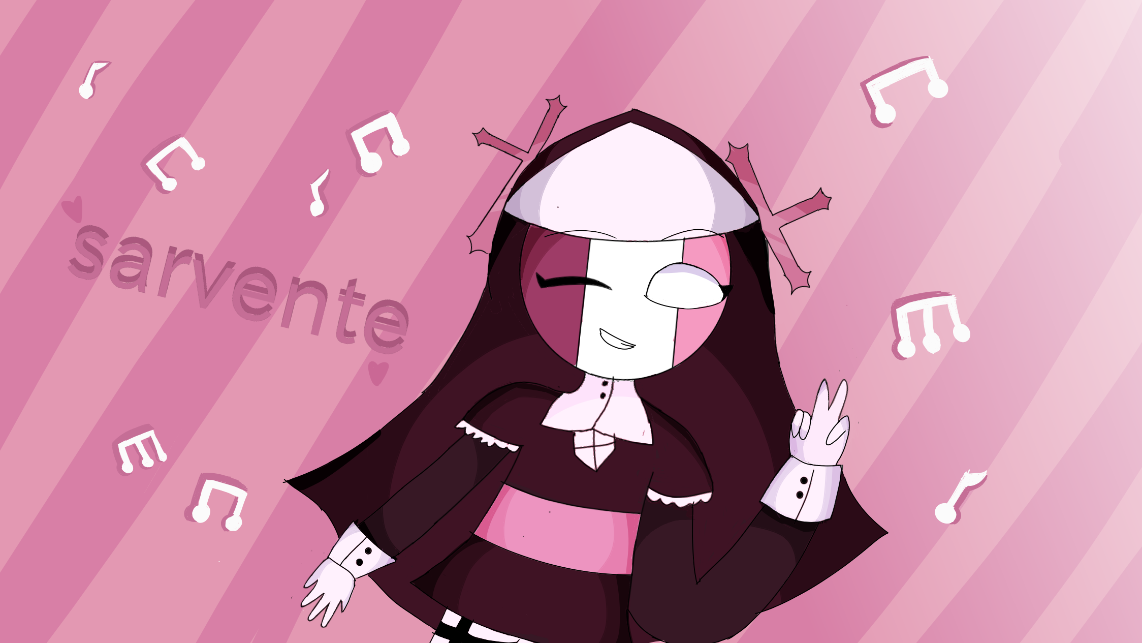 Sarvente (fnf) Chan la naranja xd - Illustrations ART street