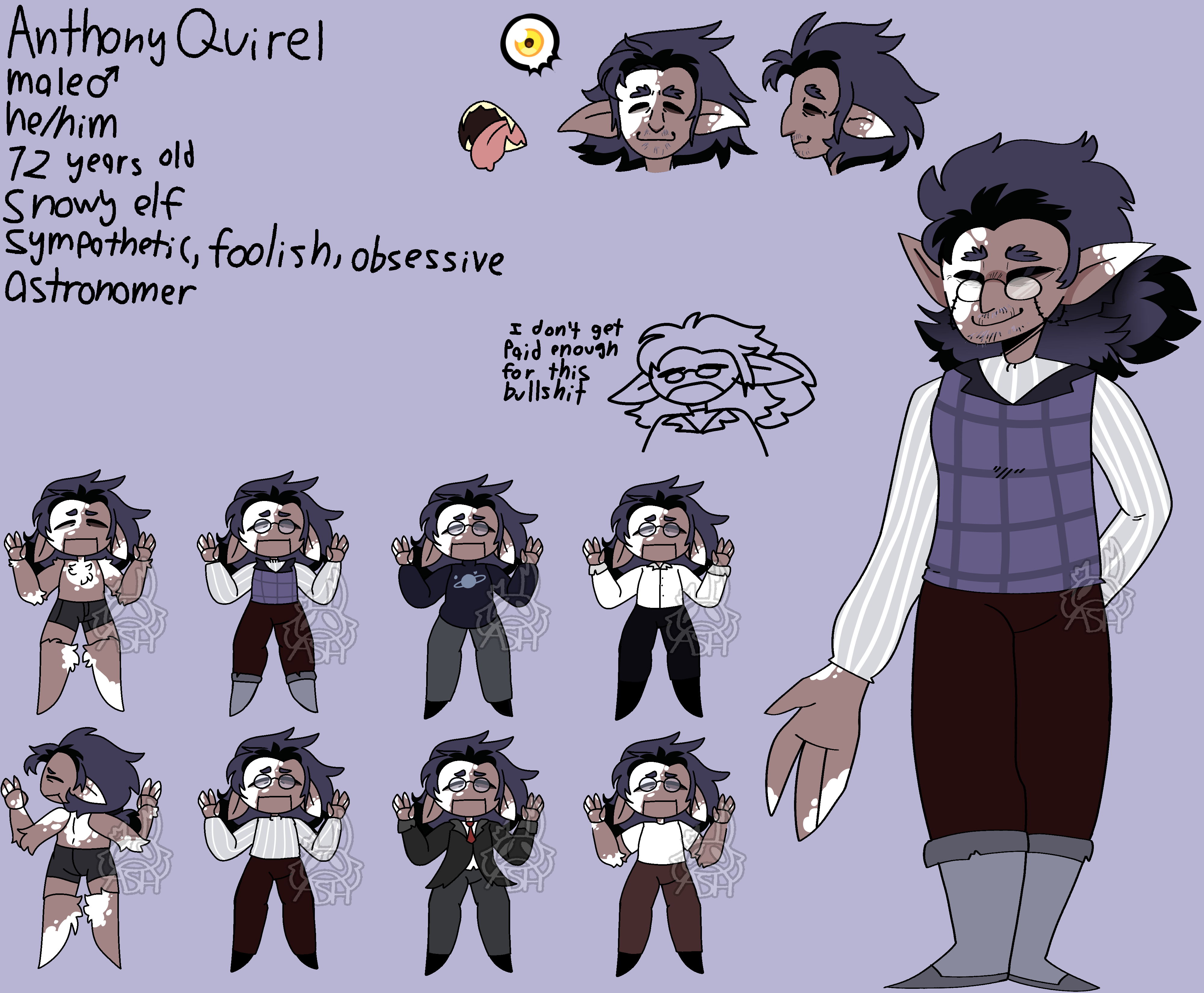 Anthony // reference sheet Gloomy 👑 - Illustrations ART street