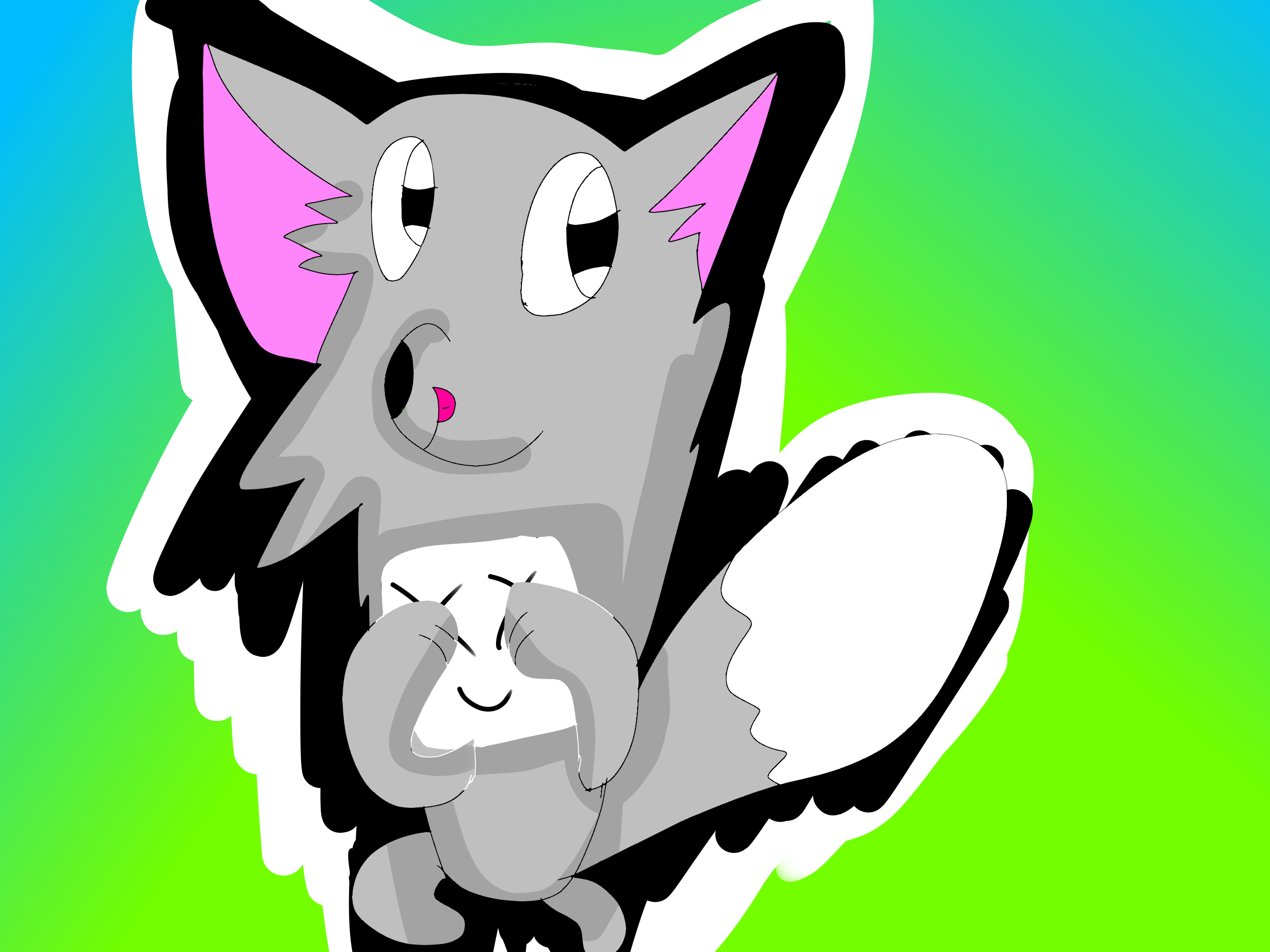 marshmallow as a fox 😀 Bird_lover0 UwU - Illustrations ART street