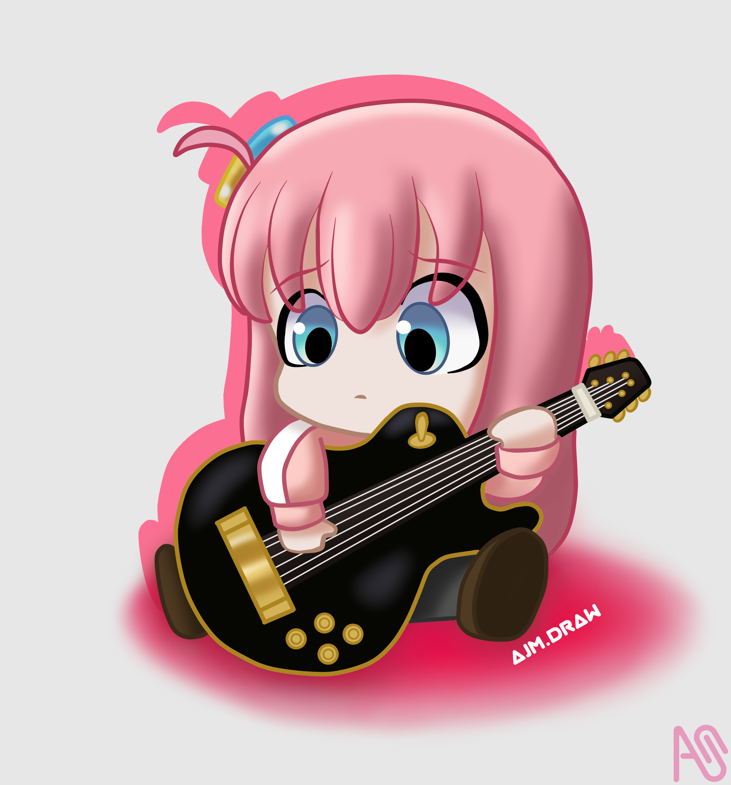 Bocchibi the rock AJM.draw - Illustrations ART street