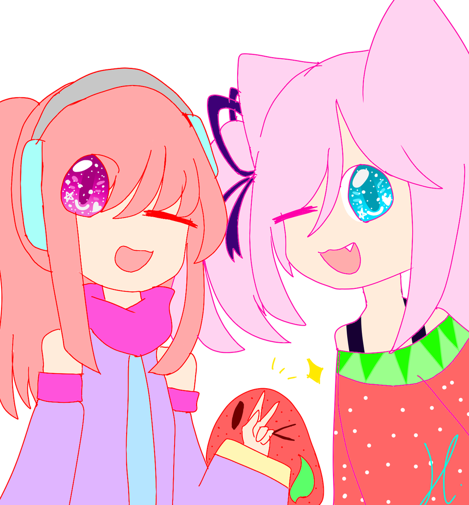 和草莓合照 Frisky喵 - Illustrations ART street