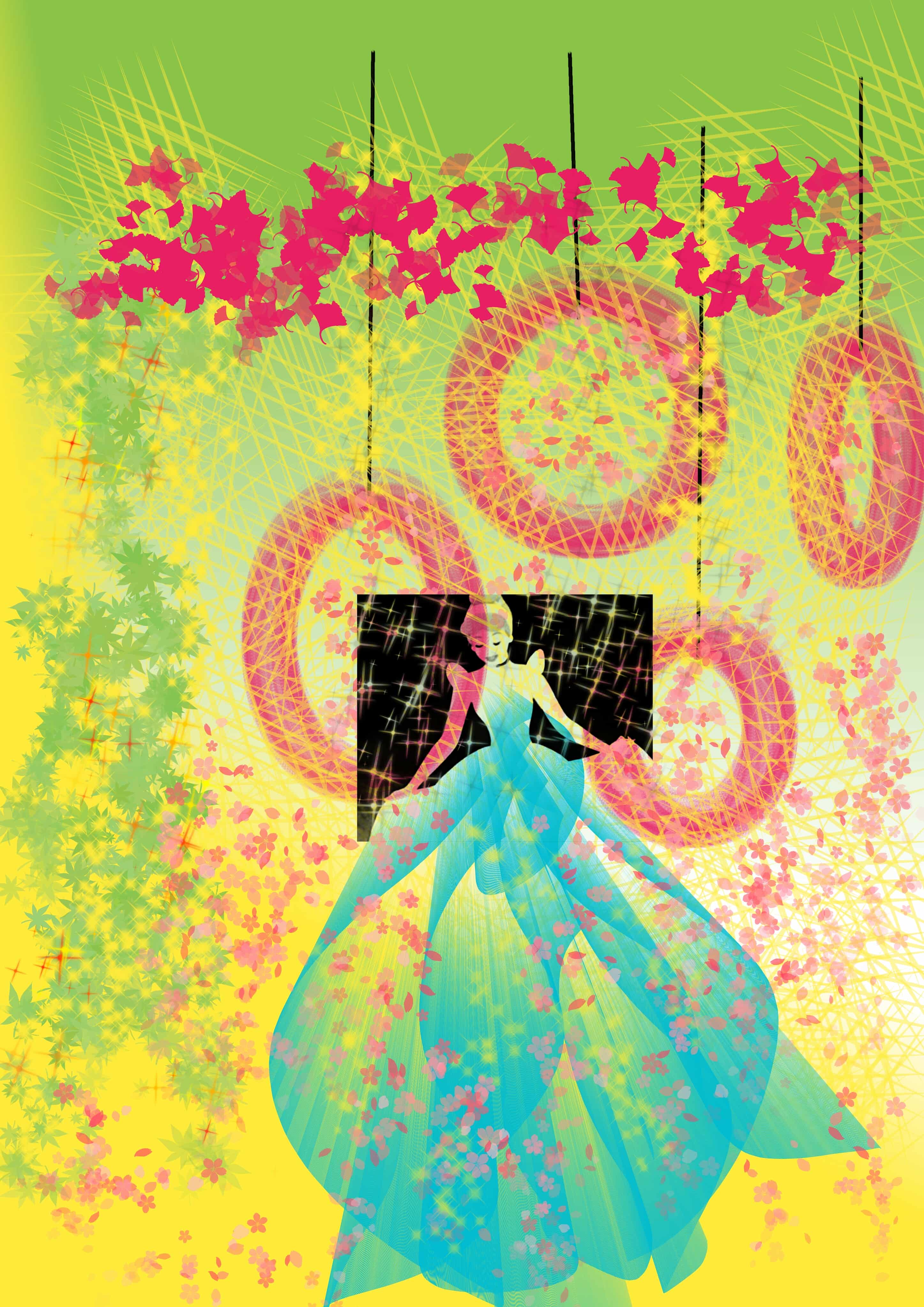 Disney princess walk WarkadeManeesha - Illustrations ART street