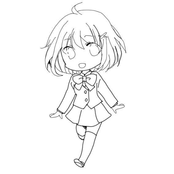 My first digital drawing Sakka Izumi - Illustrations ART street