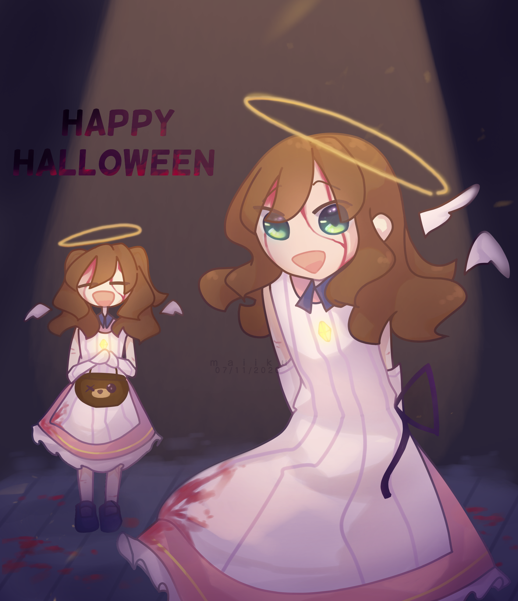 SMALL GORE WARNING Happy Halloween ! Maiiku - 插畫 ART street