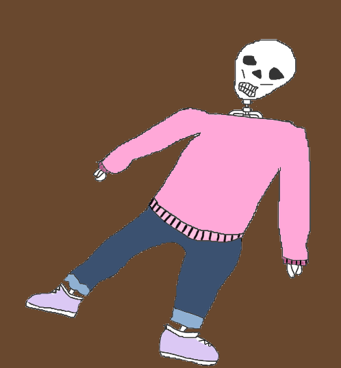 Skeleton taking a nap spitty630 - Illustrations ART street