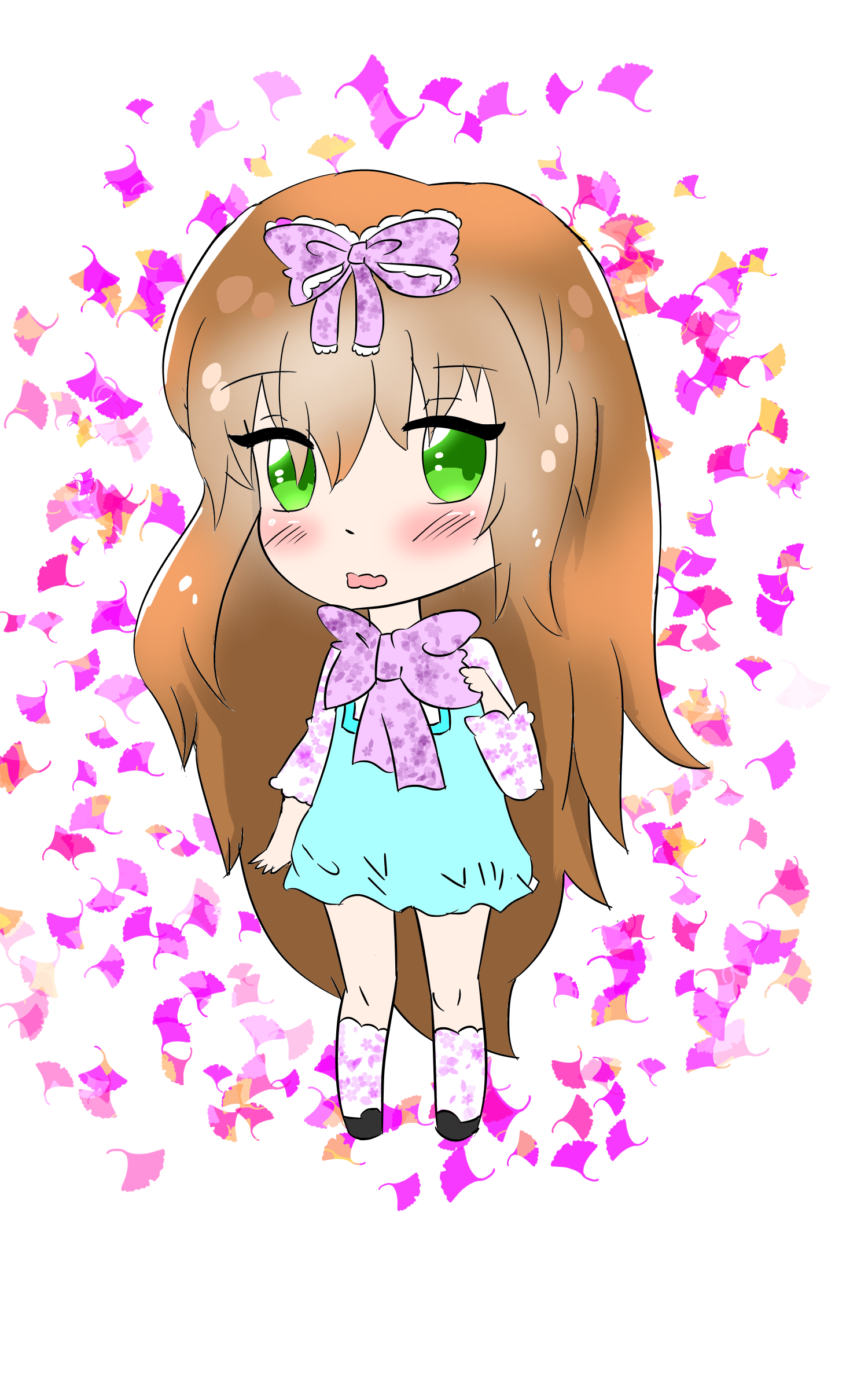 chibi muffet Sullen_Salmon roll - Illustrations ART street