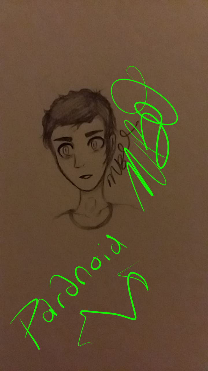 Paranoid (my character) ArtistAnonymous10217 - 插畫 ART street