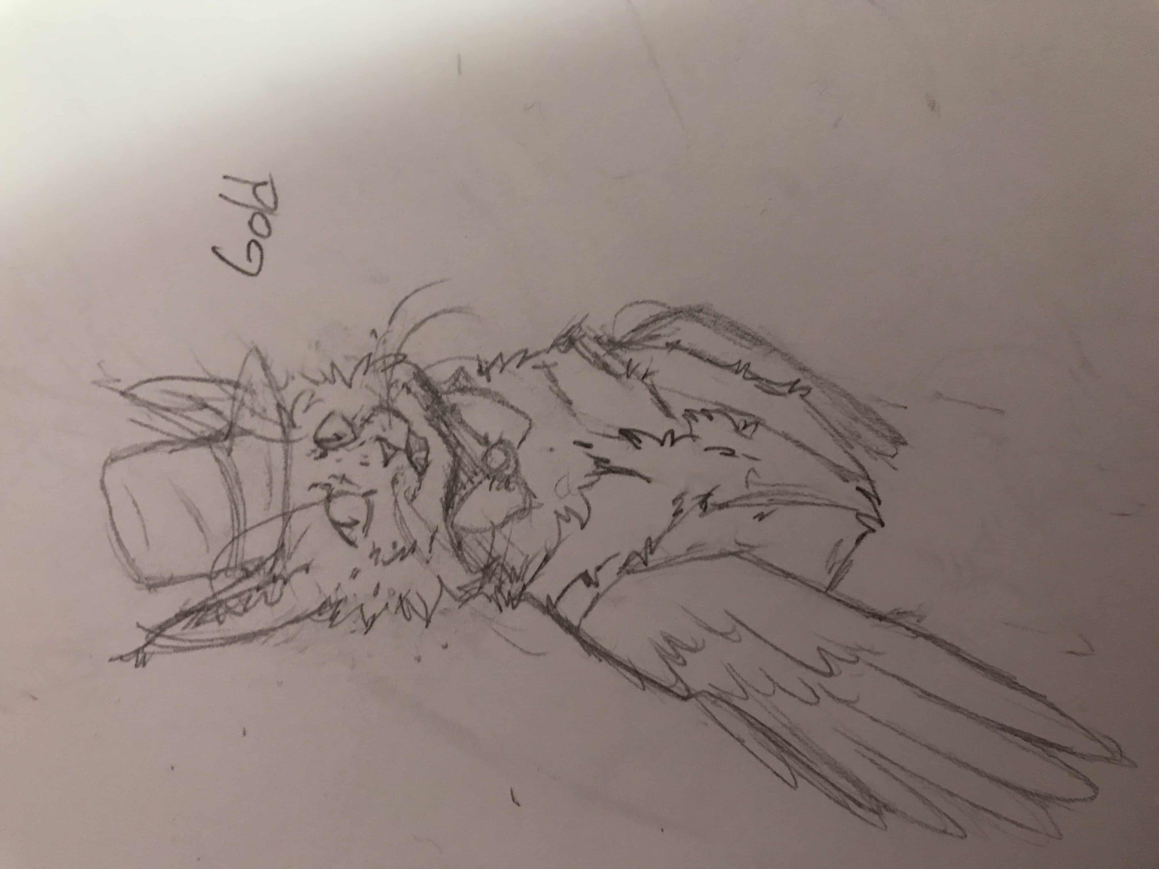 Still grounded RocketDoodle - Illustrations ART street