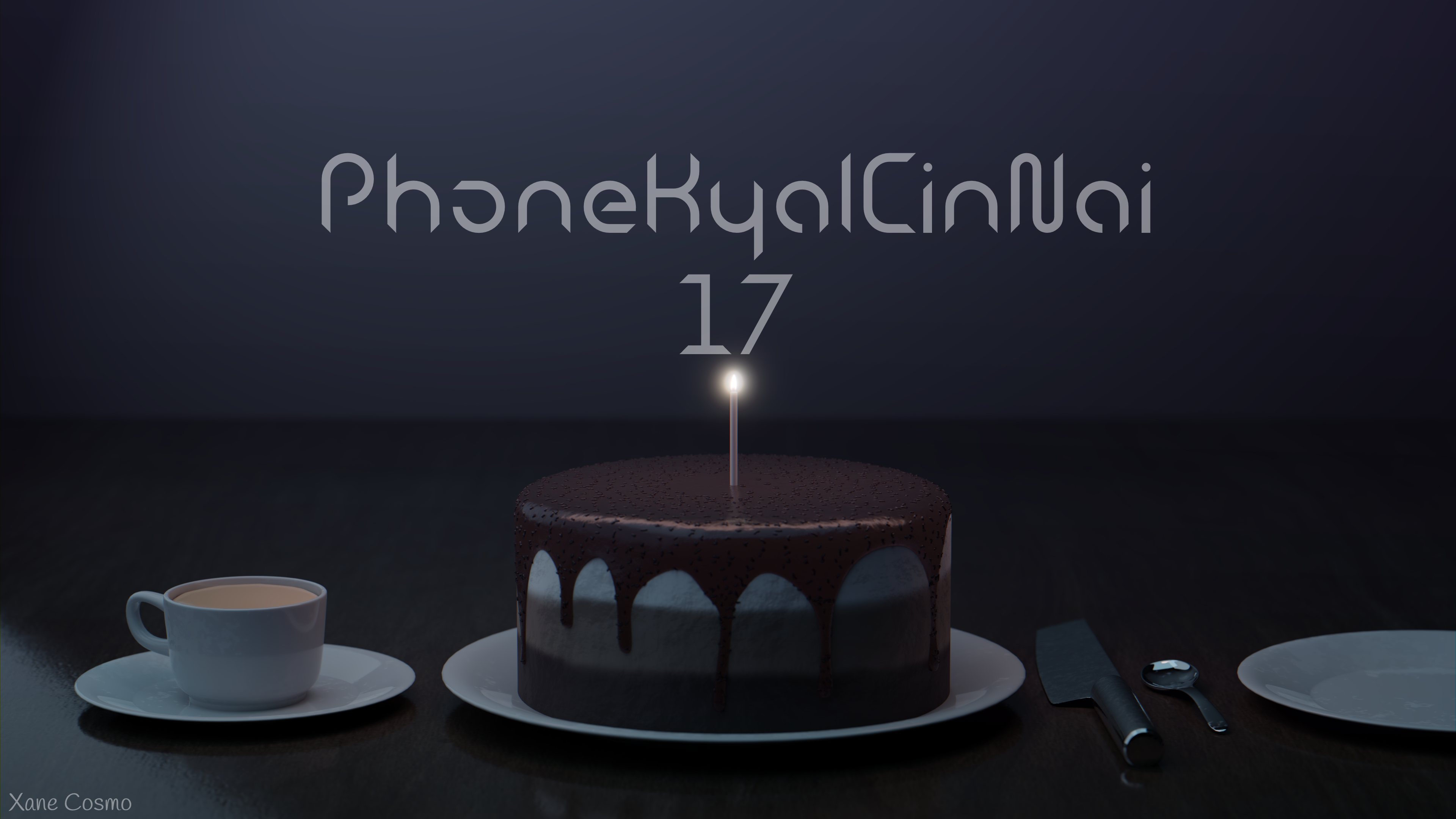 17th Birthday[July 18, 2020-Reupload] Xane Cosmo - Illustrations ART street