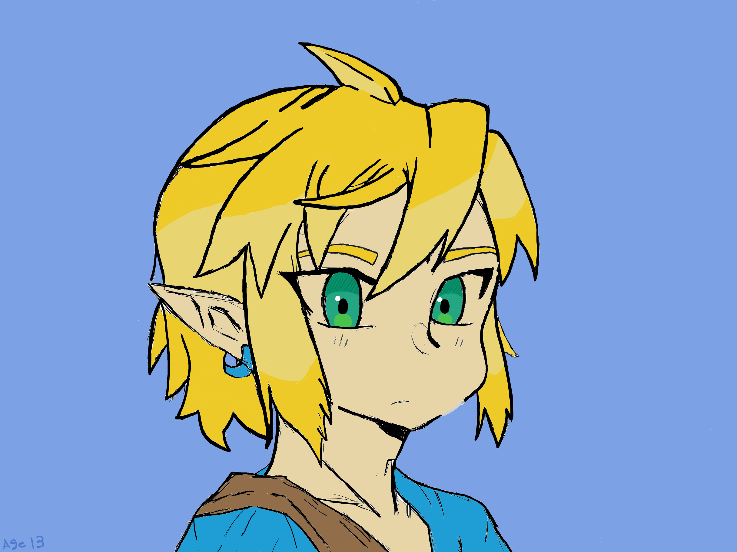 LINK botw thegr8tpapyrus_ - 插图 ART street