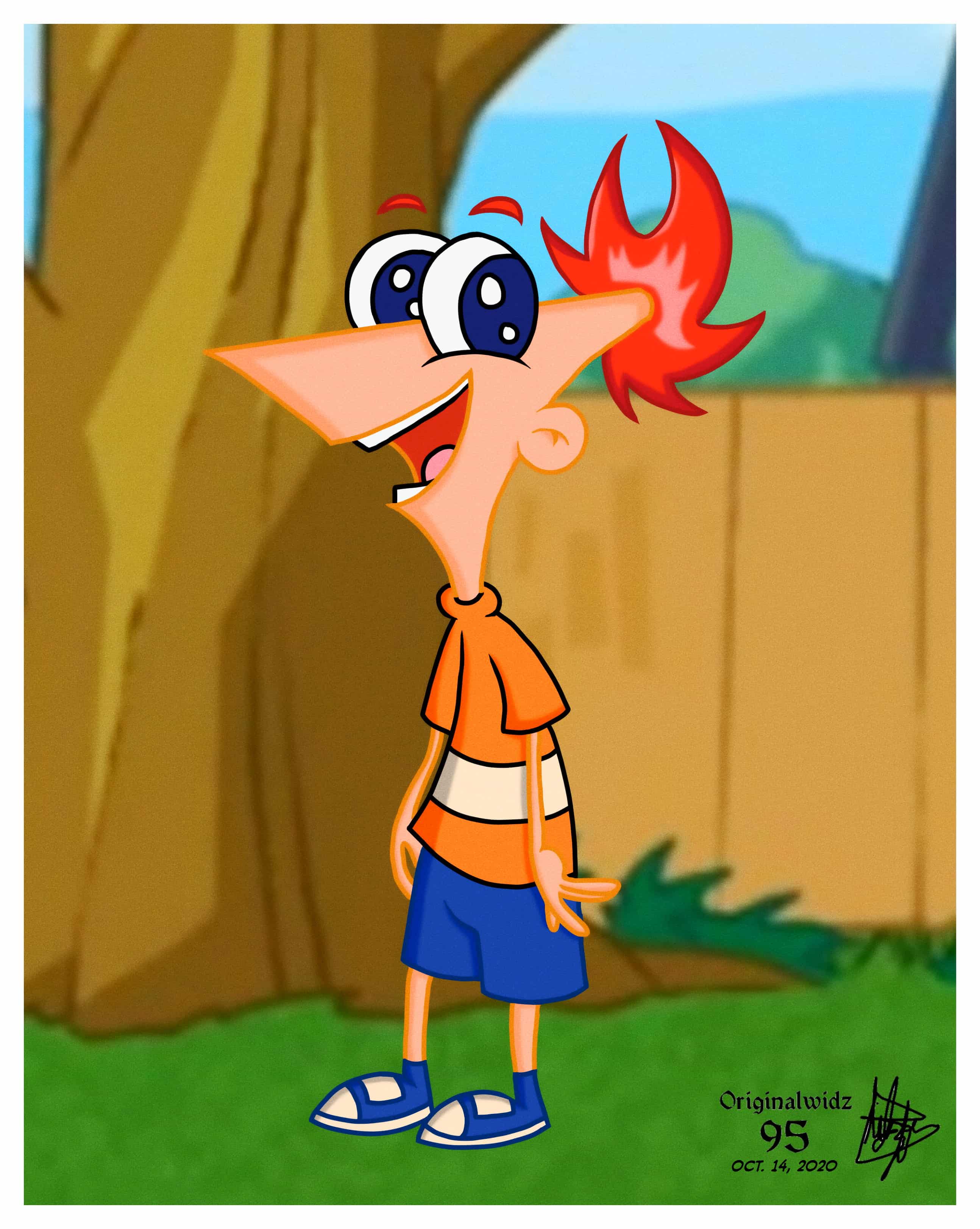 Phineas Flynn plumpy_arts - 插图 ART street