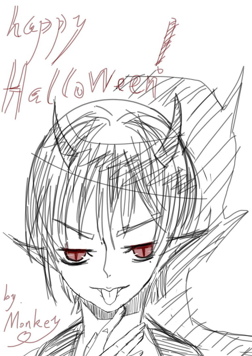 happy halloween! MON;KEY - Illustrations ART street