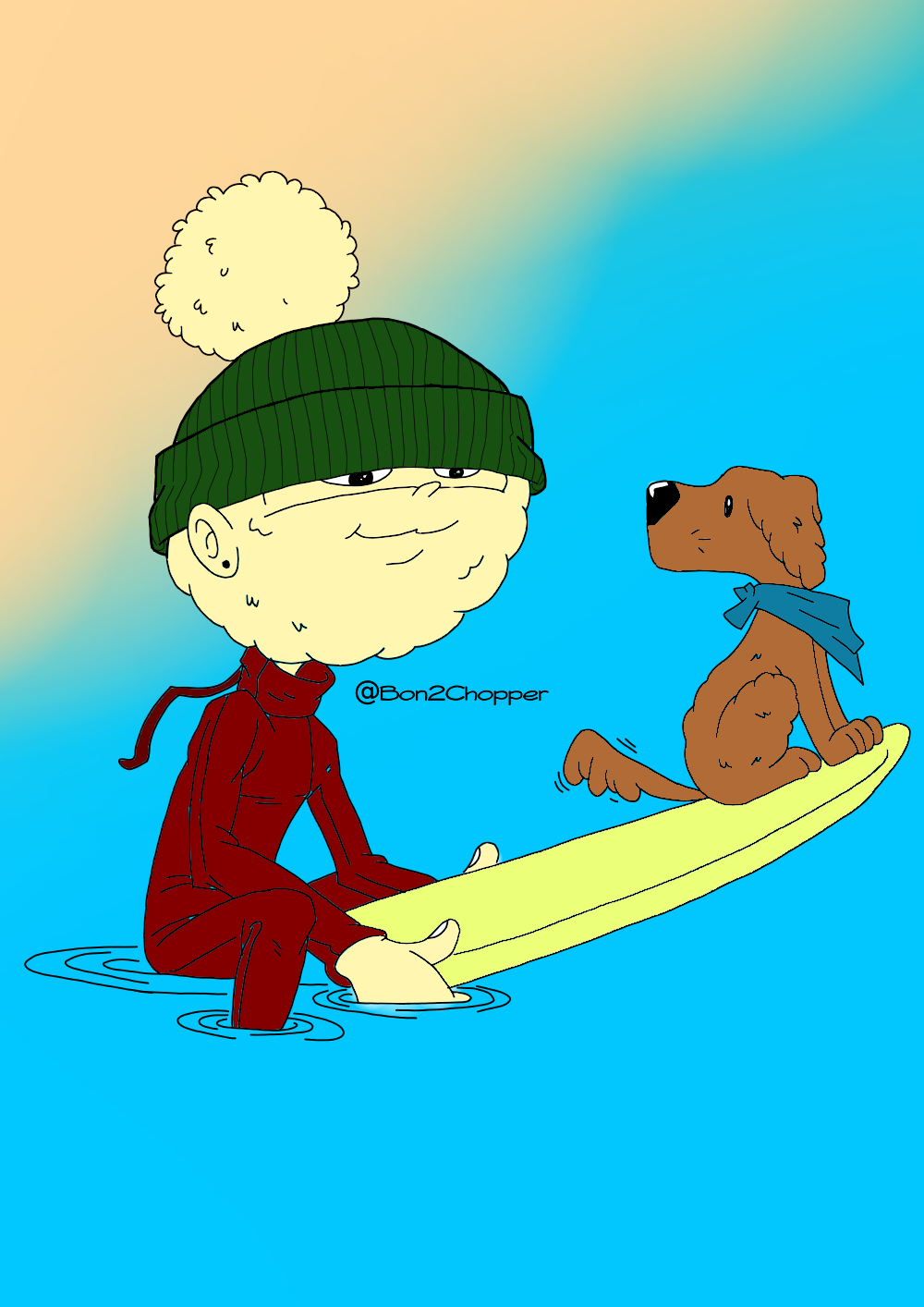 Bon & chopper bon2chopper - Illustrations ART street