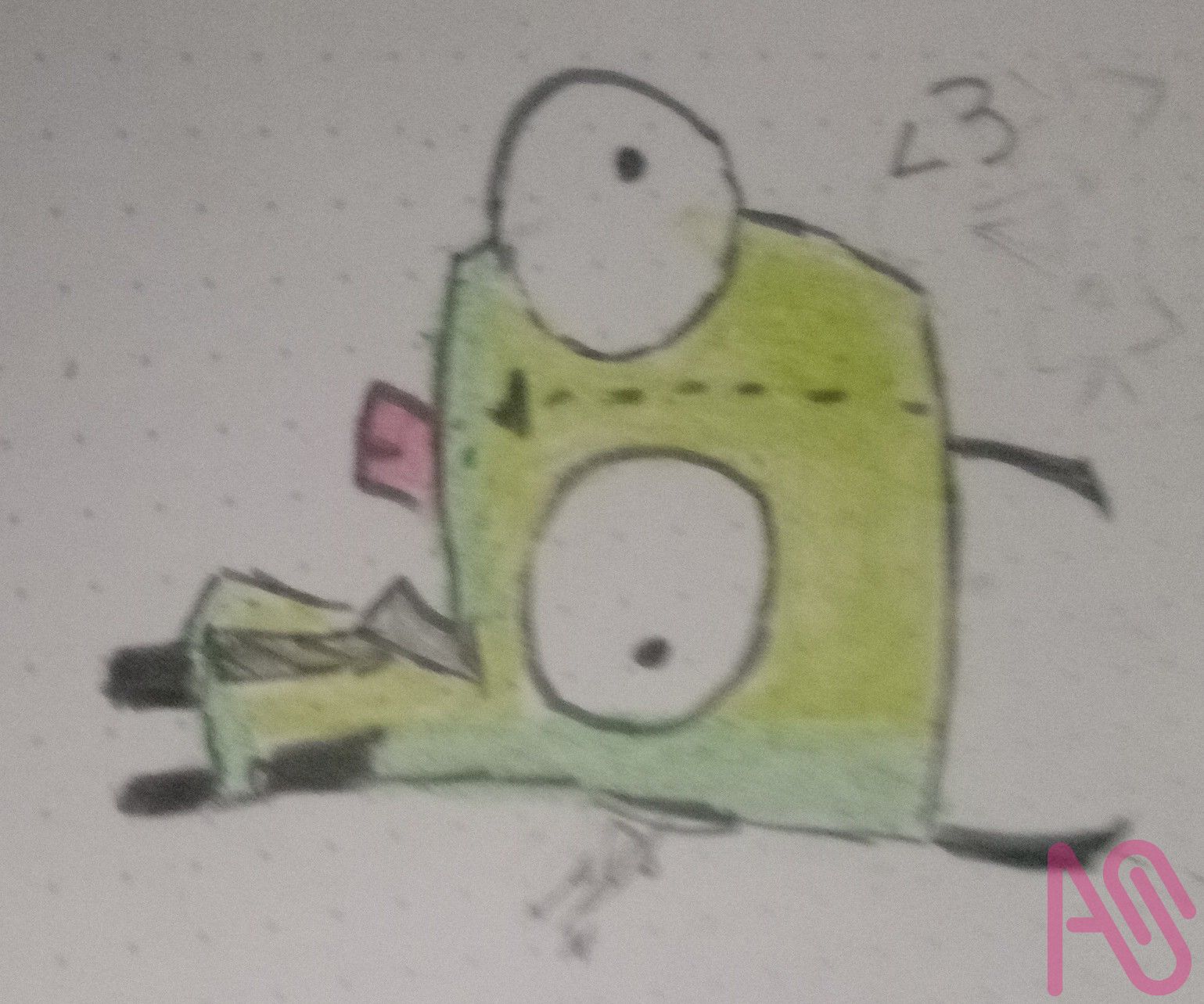 💚Gir💚 Invader zim Nivieane_WH - Illustrations ART street