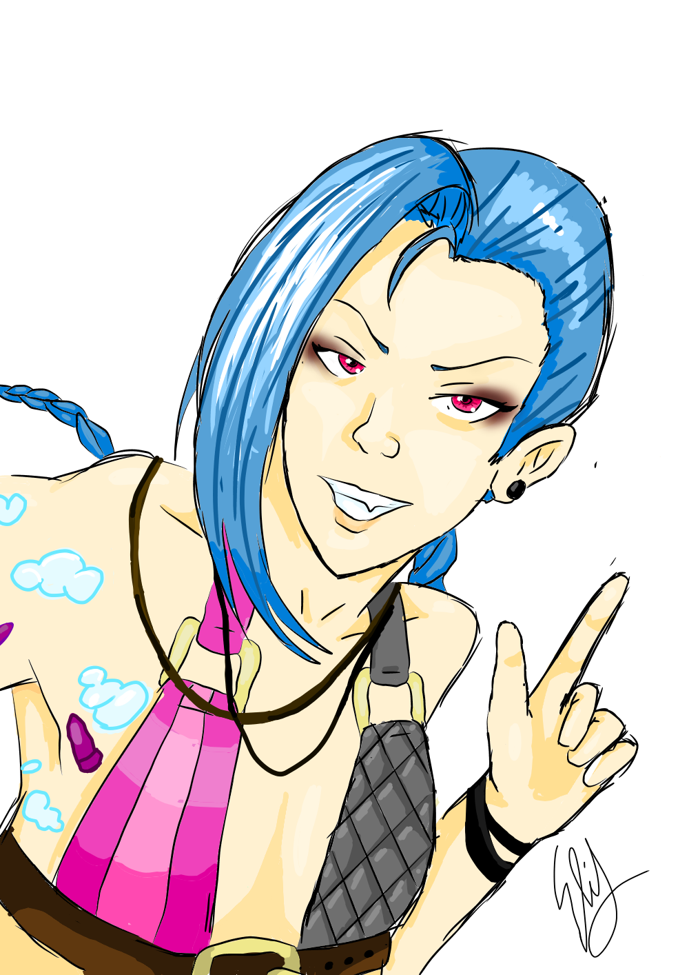 1..2...3... get Jinxed! Huntress - 插畫 ART street