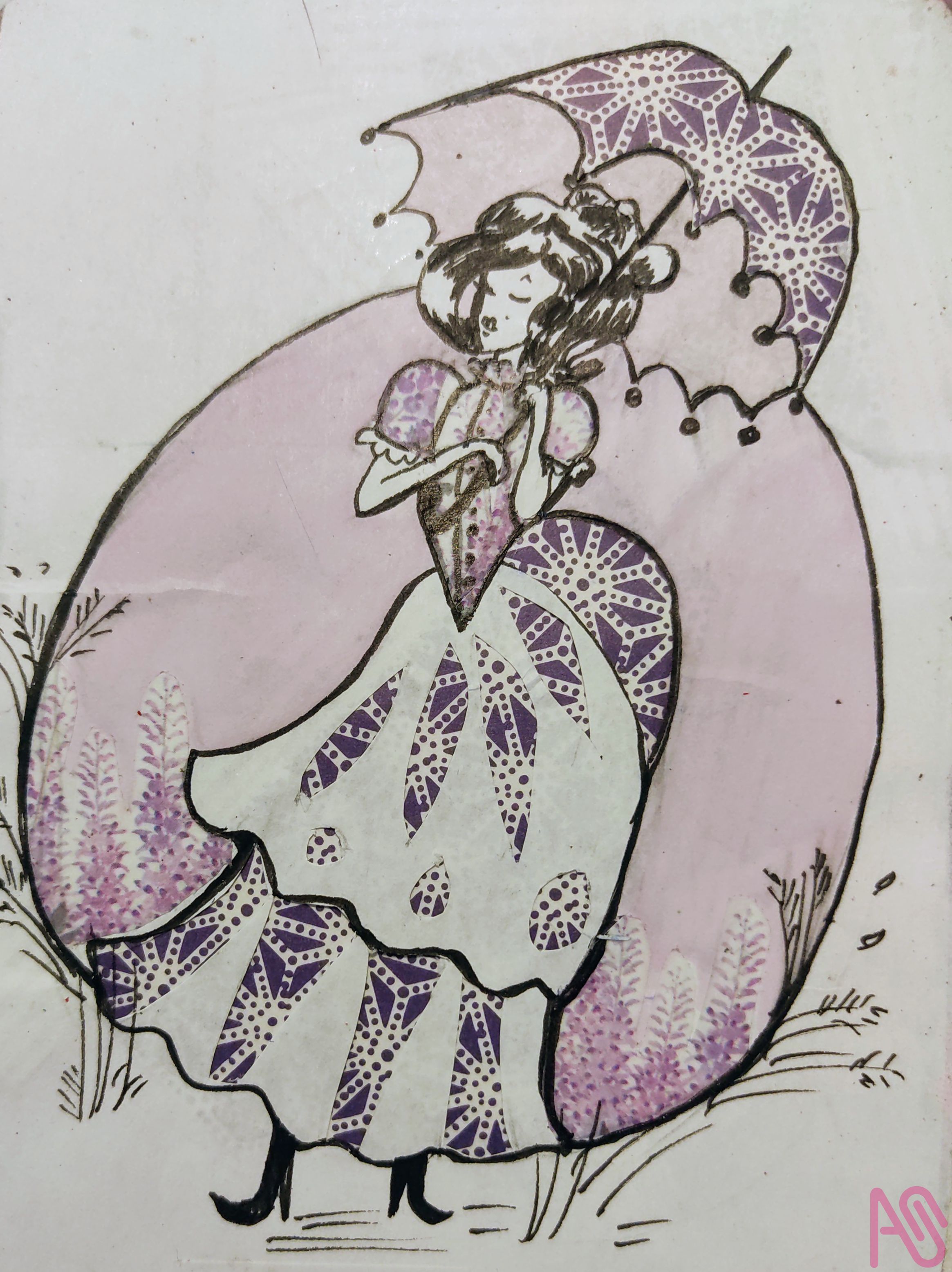 craft paper lady! ZoomBoom - Illustrations ART street