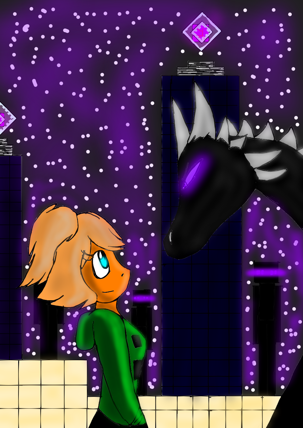 Mine mine minecraft Edd (Datonelazyartist) - 插图 ART street