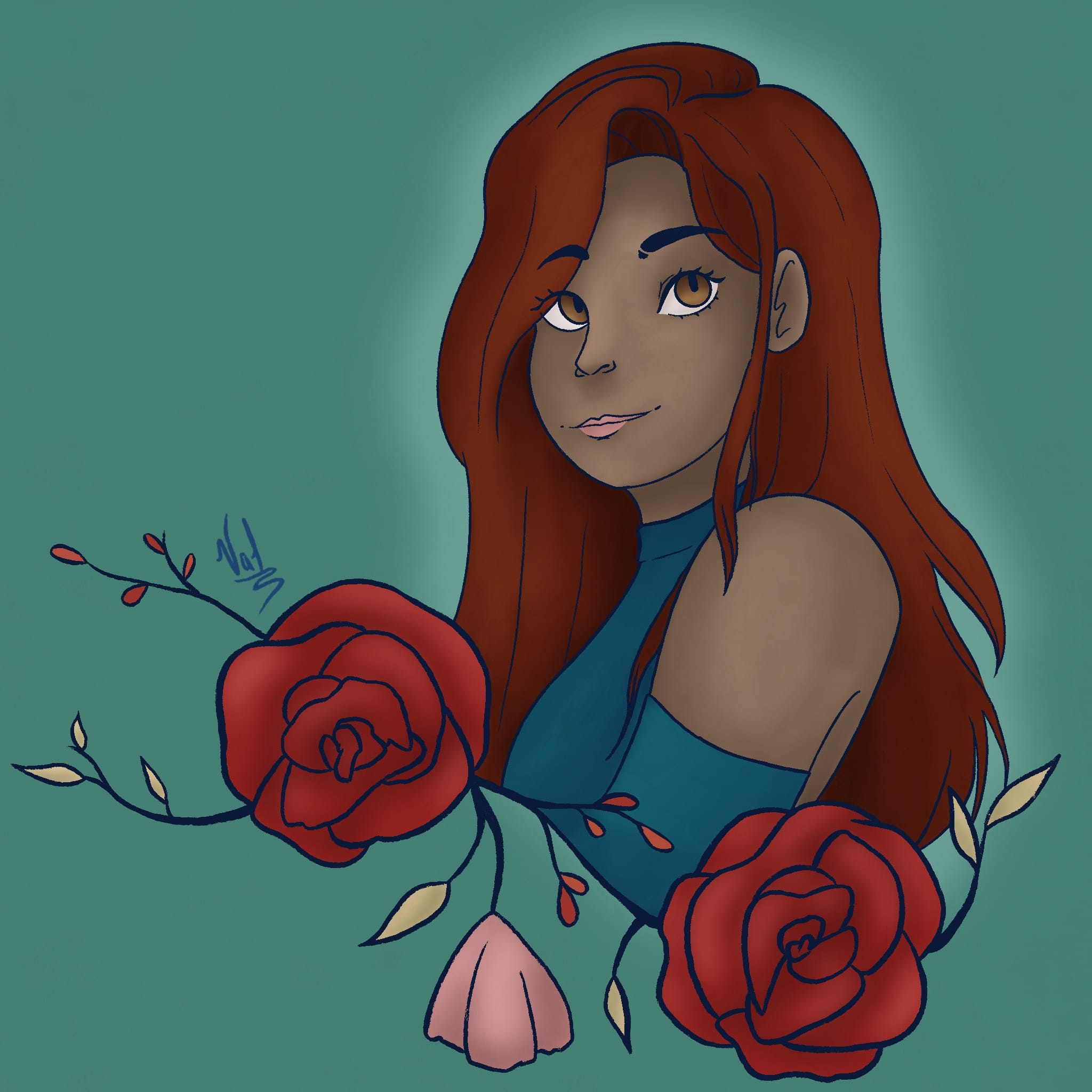 Flower girl Val - Illustrations ART street