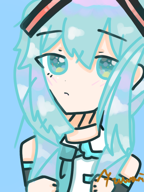 初音ミク 39 Fuwari - 插图 ART street