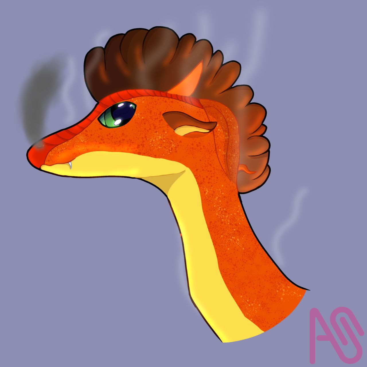 baby Firestorm, a hybrid of fire and sand dragon Forest Familiar - 插图 ...