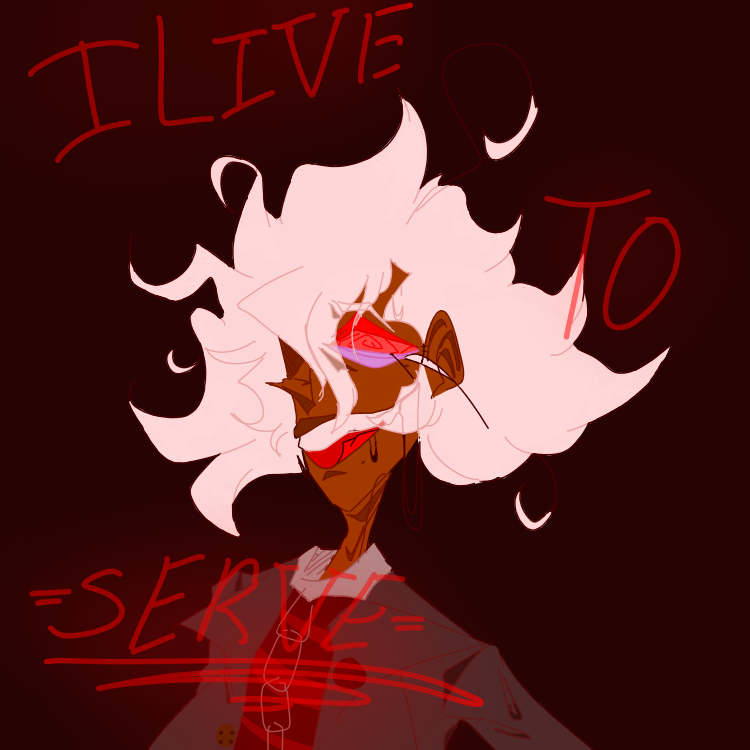 I live to serve~ Non_Binary_Rat - Illustrations ART street