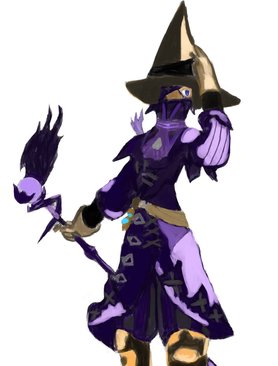 black mage Otakudre - Illustrations ART street