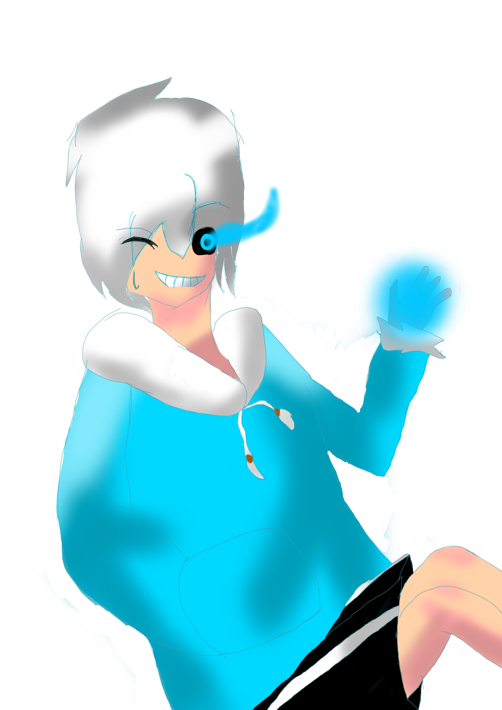 UT human Sans Bonnie and Toy bonnie - Illustrations ART street