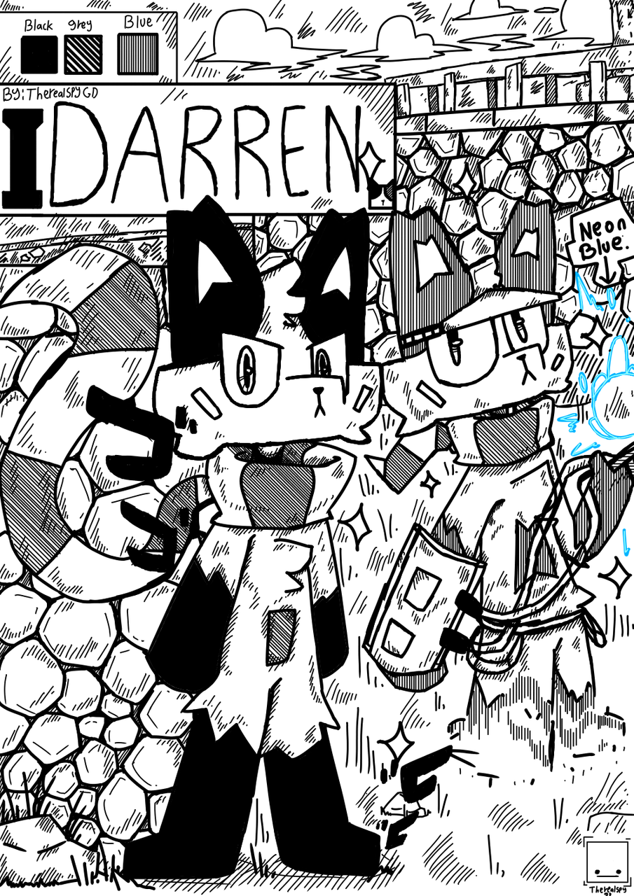 Darren Character Test COTherealspy - Illustrations ART street