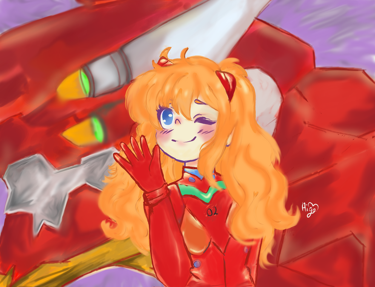 Asuka blueberryflavor - Illustrations ART street