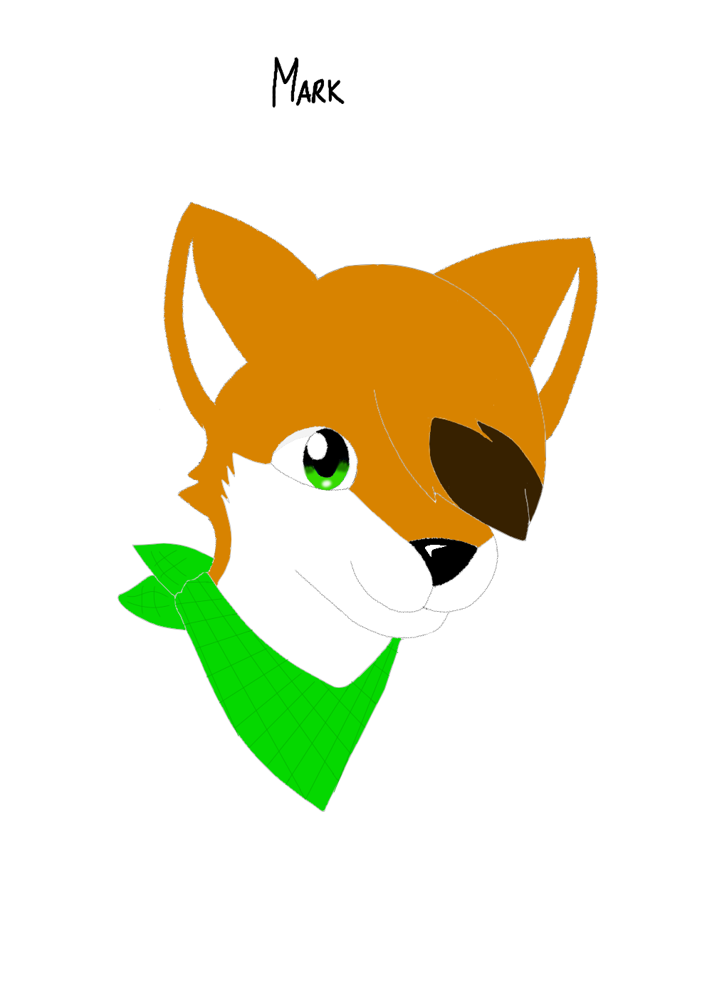 Mark's fursona Dave Phoenix - Illustrations ART street