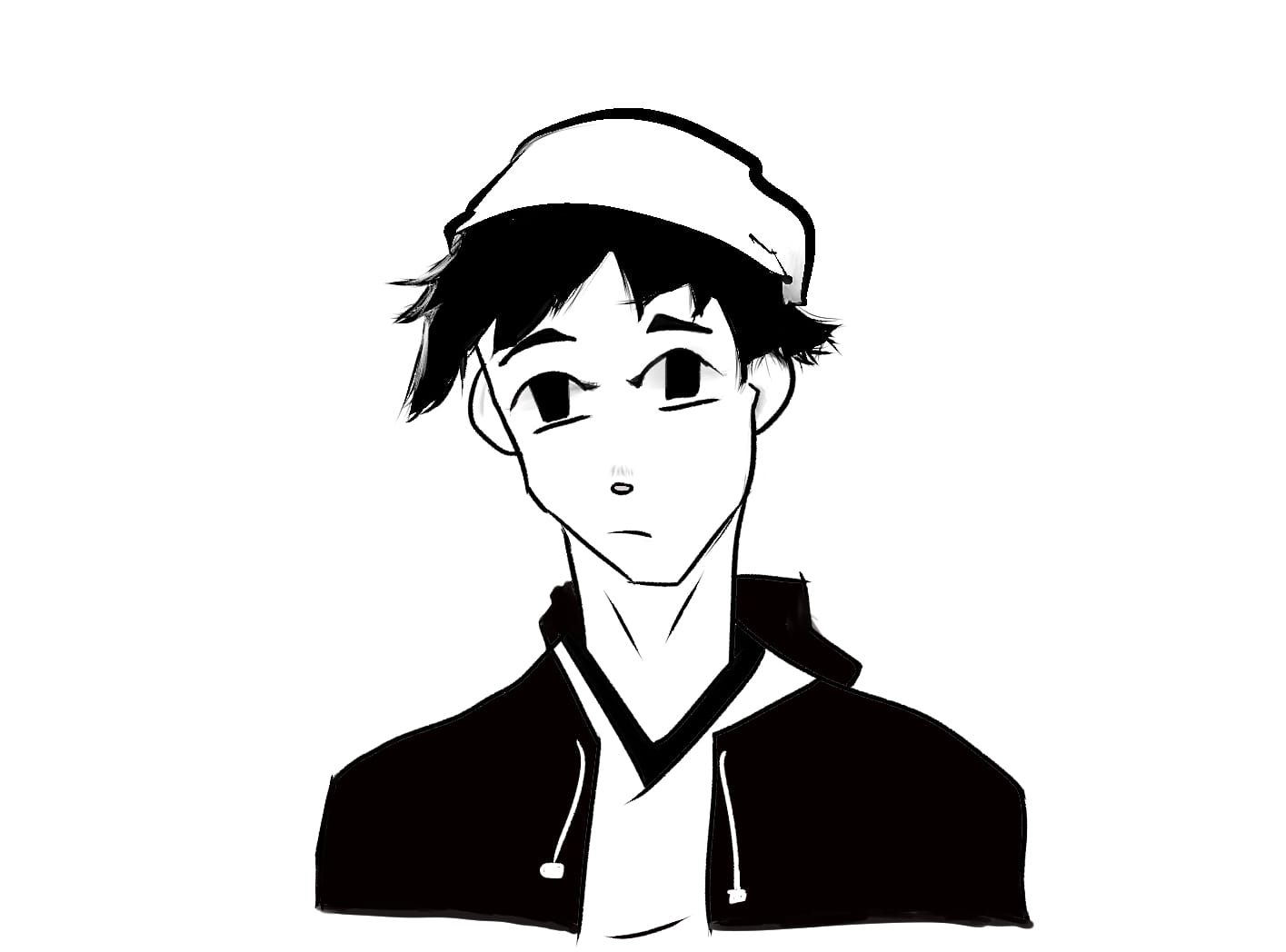 black and white ikki - Illustrations ART street