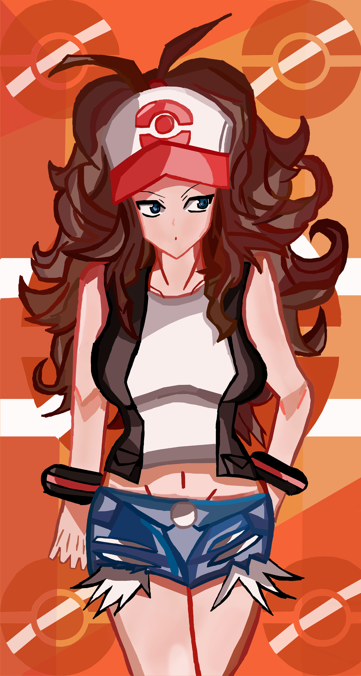 トウコ ポケットモンスタ (Hilda Pokemon) modest-kg - Illustrations ART street