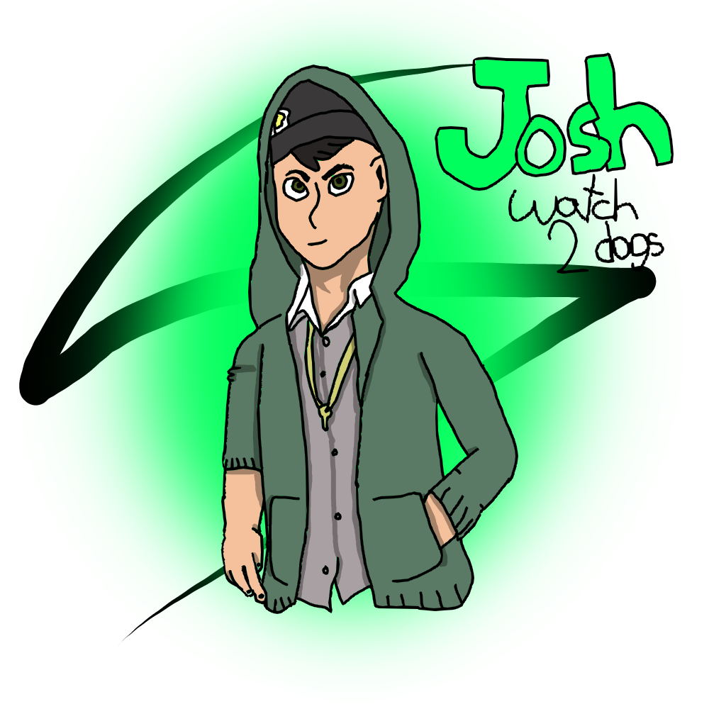 Josh from Watch Dogs 2 JaceDaLesbean - Illustrations ART street