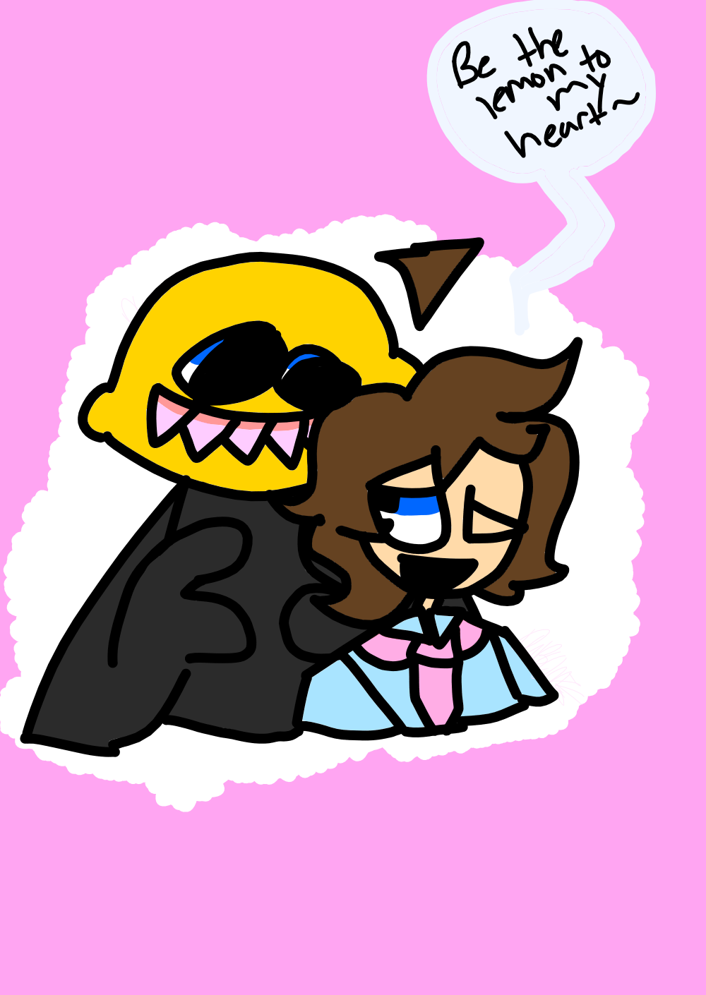 lemon demon x senpai lol Tin:/ - Illustrations ART street