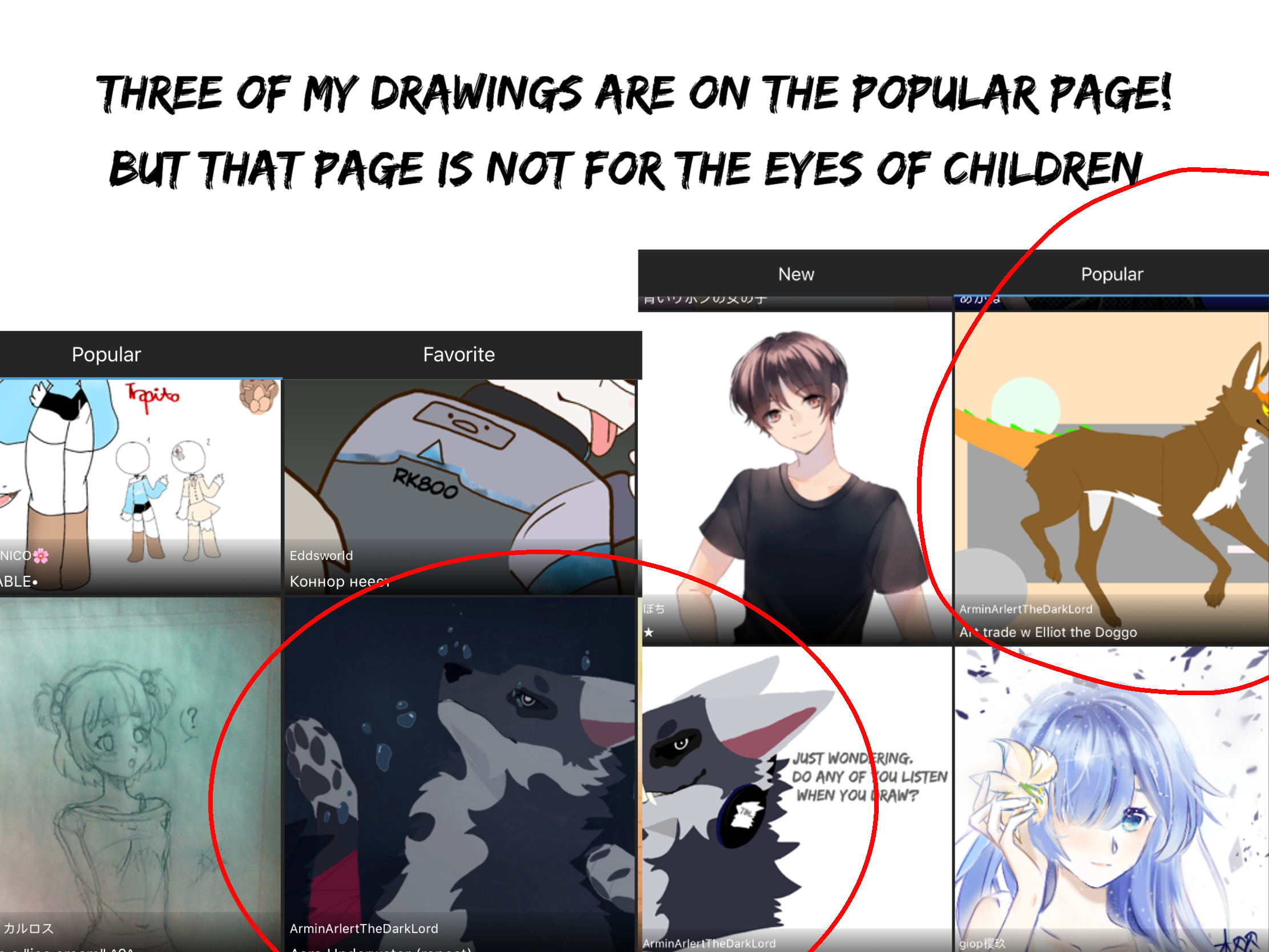 meh drawings r popular? A3RO_- - 插图 ART street