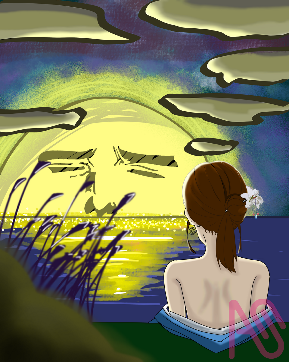 百合簪 惡臭月 Eivn - Illustrations ART street