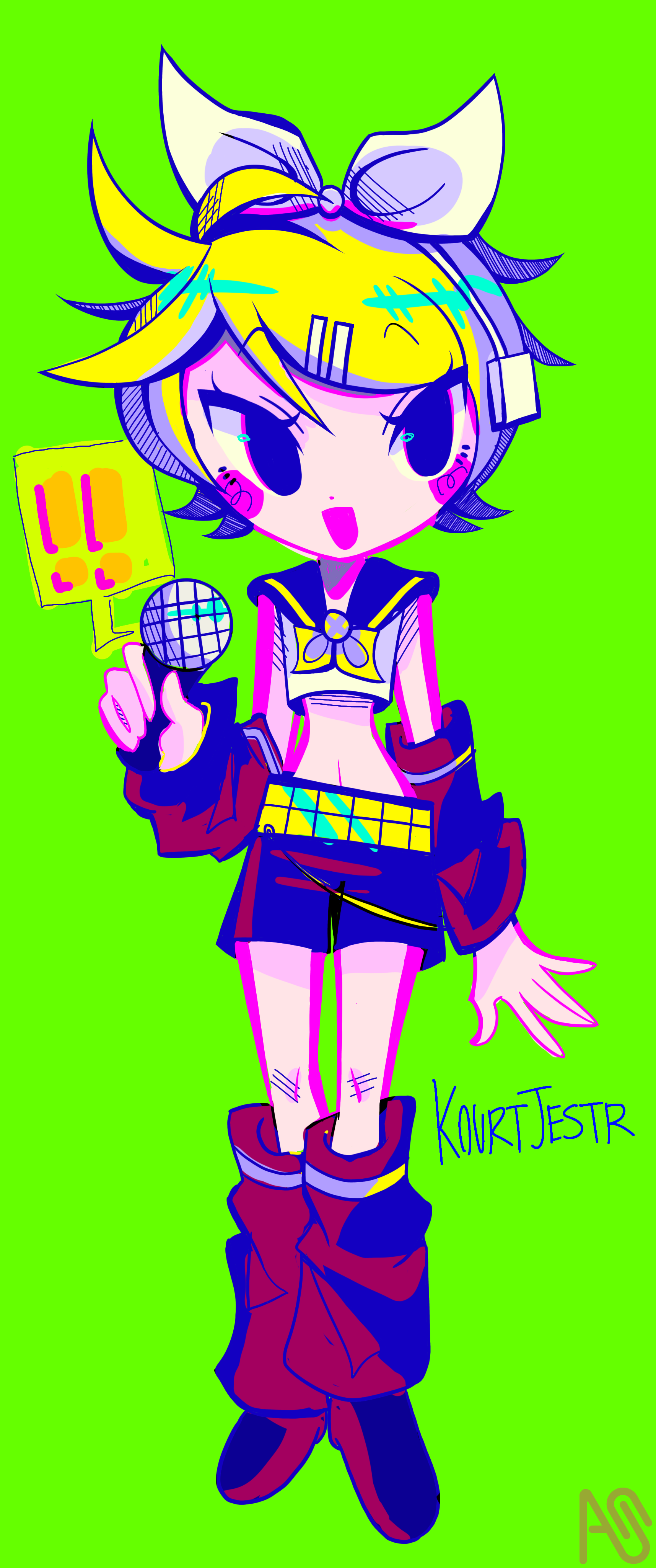 Another Rin KOURTJESTR - Illustrations ART street