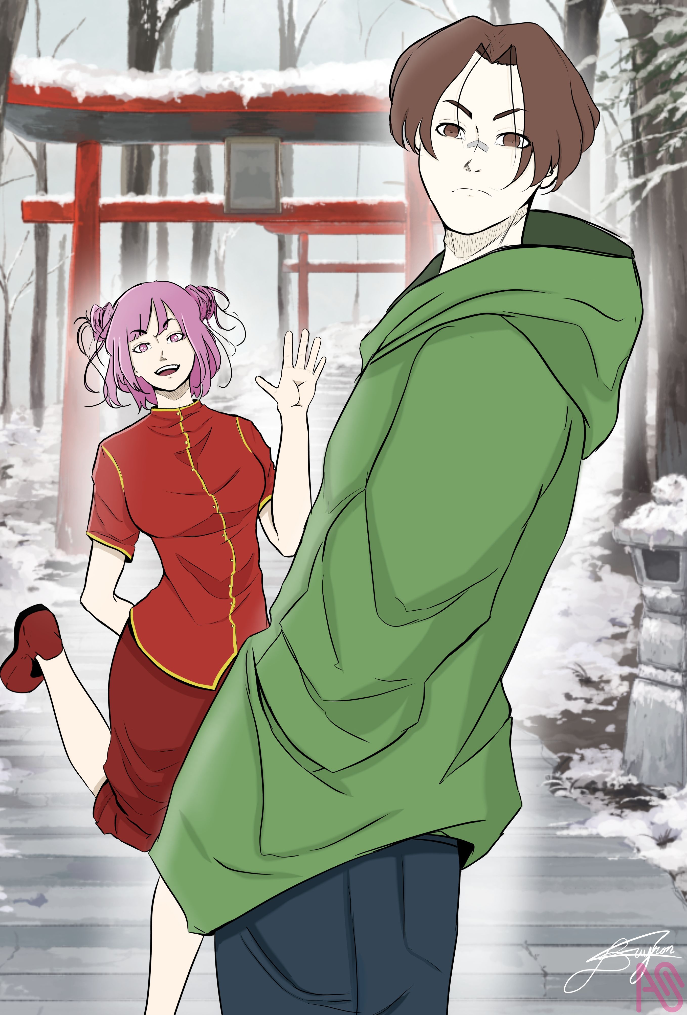 Ruri y Kaku S7 Project JByronZ - Illustrations ART street