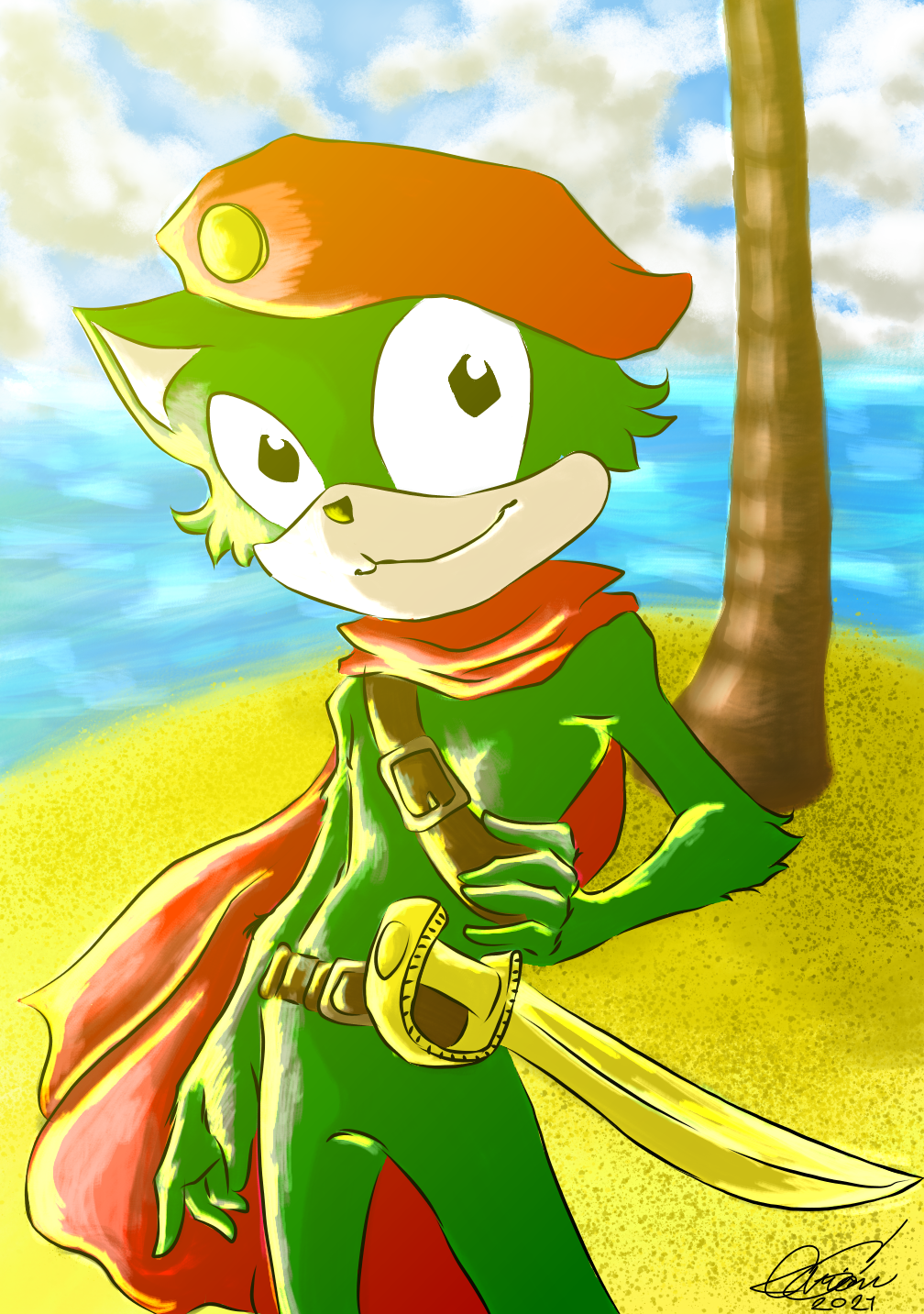 El Capitán Plin Arián Alfonso Macias - 插图 ART street