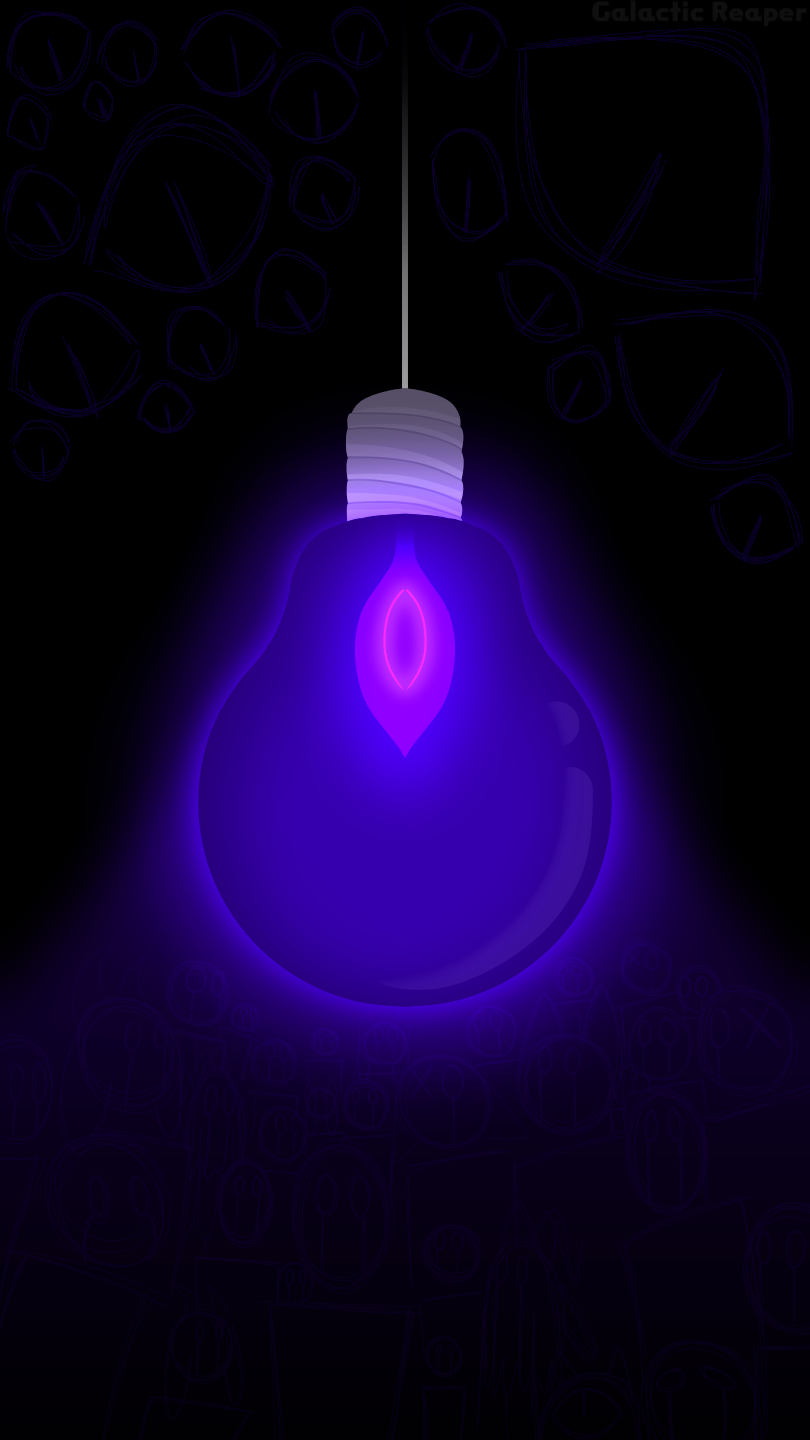 Black light Galactic Reaper - Illustrations ART street