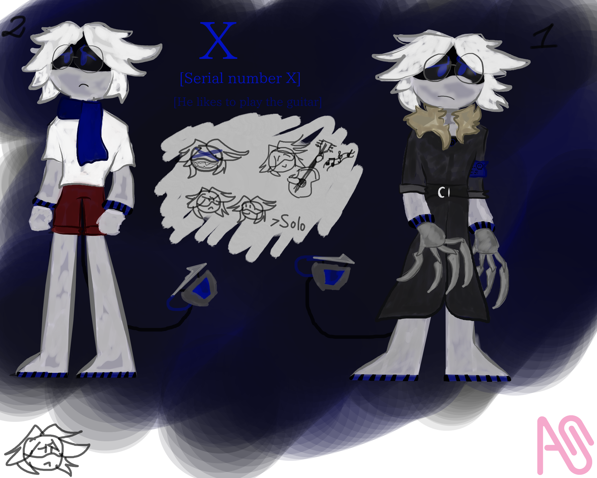 X/Serial number X. Solo - 插图 ART street