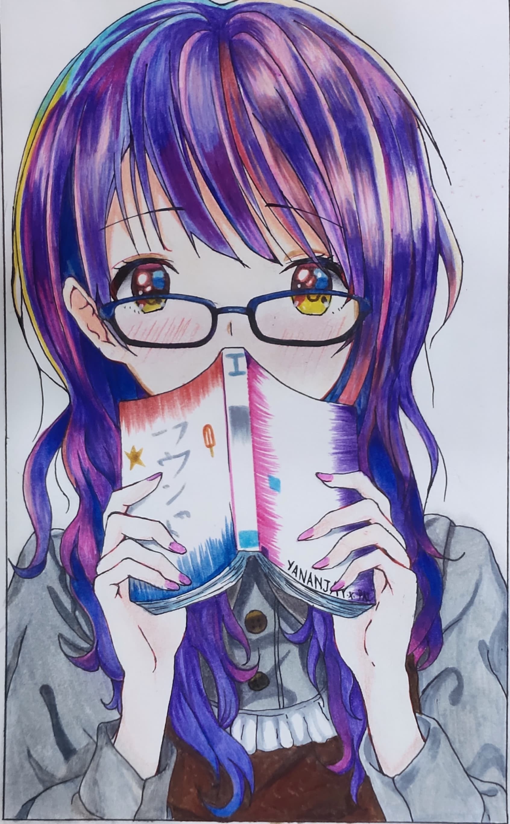 Love for book Baba pal - Illustrations ART street