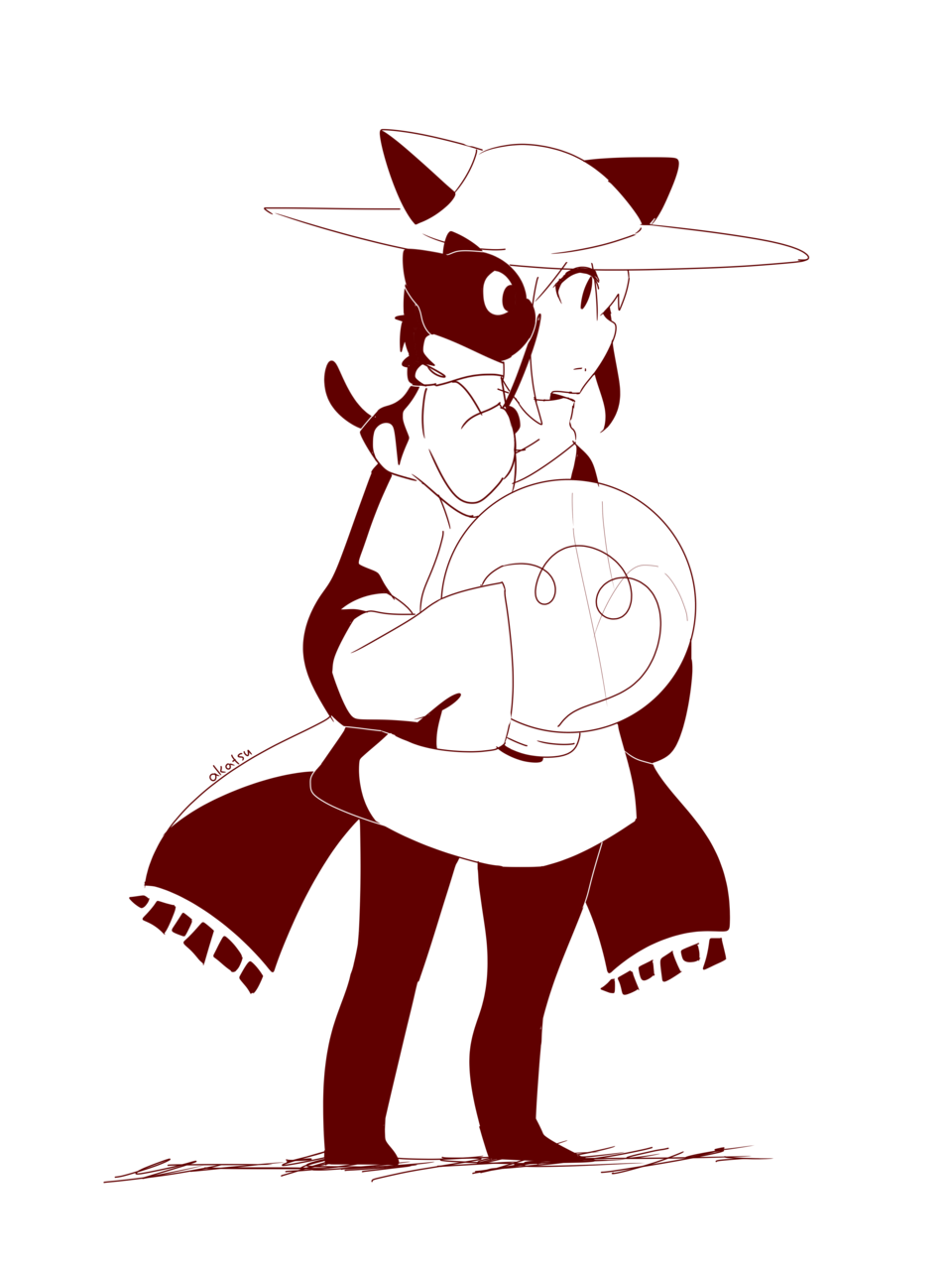 Niko x Momo Akatsu - Illustrations ART street