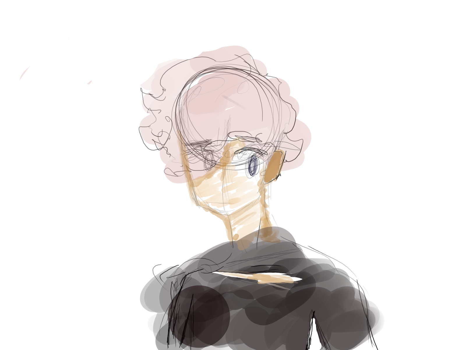 first bad oc scetch JESSIEchaos - 插图 ART street